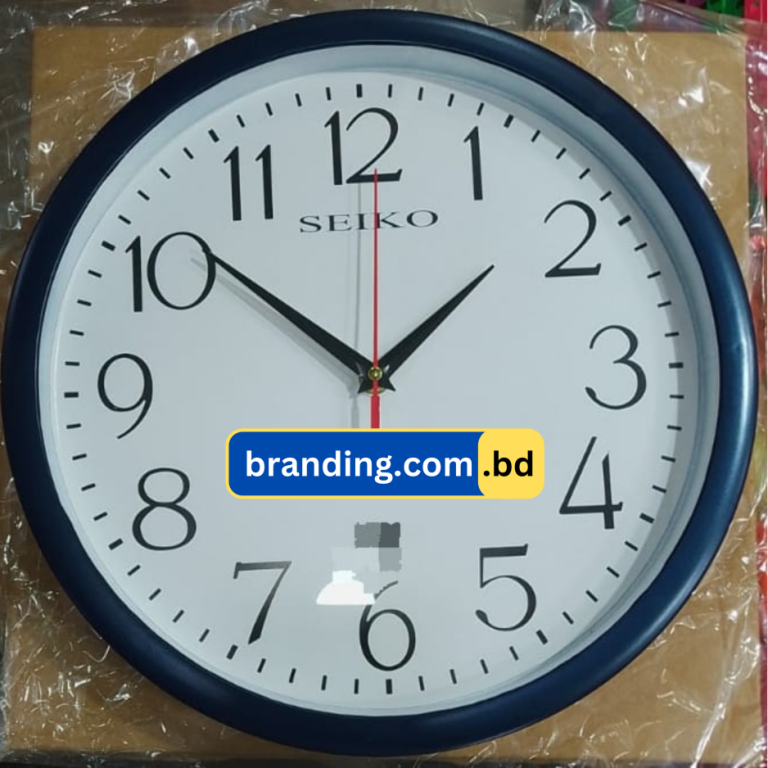 Customized Wall Clock (13 Inch) - Branding.com.bd