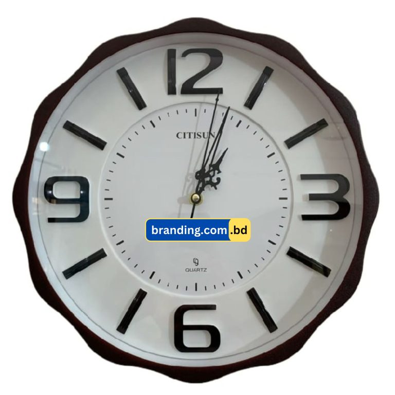 Customized Wall Clock Round Curve (13.25 Inch) Citisun Original ...